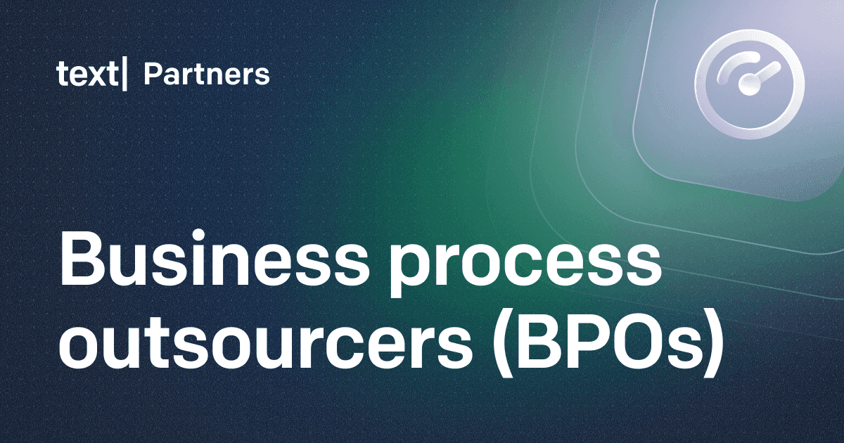 AI-Powered BPO Partner Program | Text